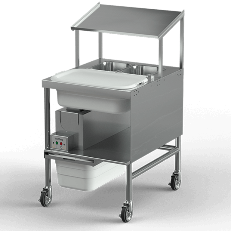 AyrKing Breader Blender Sifter Breading Station/Table - HP Sales Northeast